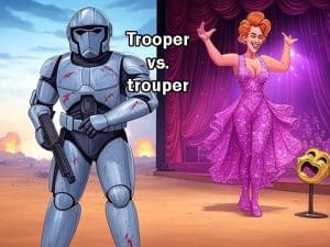 Trouper vs. trooper - blog | 888-743-9939 | Ghostwriters Central, Inc.